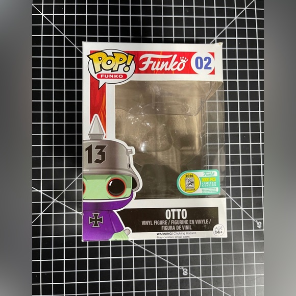 Funko | Toys | Replacement Box Only Otto Funko Pop 26 Sdcc Exclusive ...